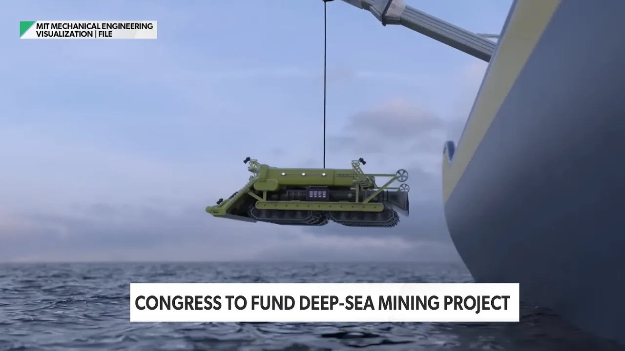 Congress to Fund Deep-Sea Mining Project - EarthX